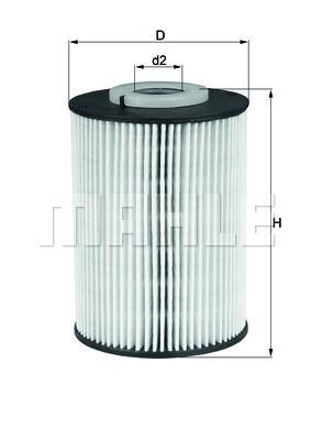 Filtre à carburant KNECHT FILTER KX 219D au meilleur prix - Oscaro