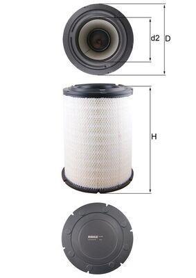 Filtre à air KNECHT FILTER LX 4139 au meilleur prix - Oscaro