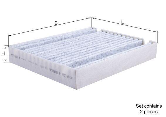 Filtre d'habitacle KNECHT FILTER ref. LAK 1151/S au meilleur prix - Oscaro