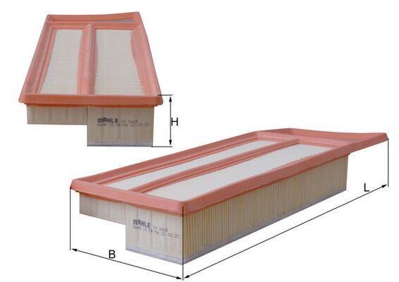 Filtre à air KNECHT FILTER LX 3465 au meilleur prix - Oscaro