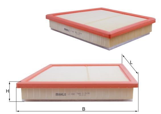 Filtre à air KNECHT FILTER LX 4060 au meilleur prix - Oscaro