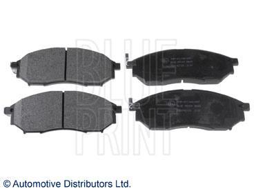 Jeu de 4 plaquettes de frein Blue Print ADN142129 au meilleur prix ...