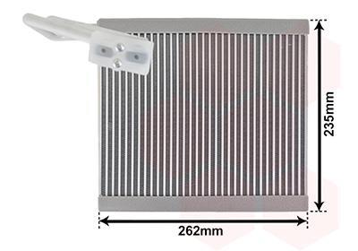 Evaporateur climatisation VAN WEZEL 5900V157 au meilleur prix - Oscaro