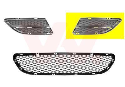 Grille de ventilation, pare-chocs VAN WEZEL 0667591 au meilleur prix ...