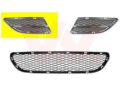 Grille de ventilation, pare-chocs VAN WEZEL 0667592 au meilleur prix ...