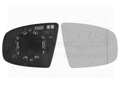 Verre de rétroviseur, rétroviseur extérieur VAN WEZEL 0687838 au ...
