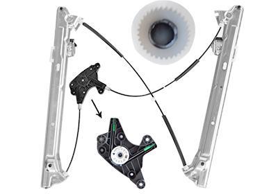 Mécanisme de lève-vitre VAN WEZEL 3081262 au meilleur prix - Oscaro