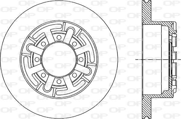 Disques de frein OPEN PARTS BDA1691.10 au meilleur prix - Oscaro