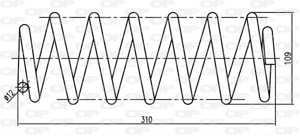 Ressort de suspension OPEN PARTS CSR9142.02 au meilleur prix - Oscaro