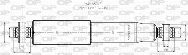 Amortisseur OPEN PARTS ref. SAB8348.32 au meilleur prix - Oscaro