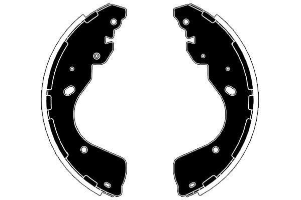 Jeu de 4 mâchoires de frein Raicam RA29770 au meilleur prix - Oscaro