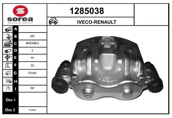 Étrier de frein SNRA 1285038 au meilleur prix - Oscaro