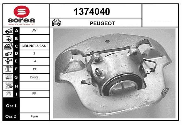 Étrier de frein SNRA 1374040 au meilleur prix - Oscaro