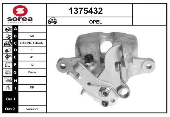 Étrier de frein SNRA 1375432 au meilleur prix - Oscaro