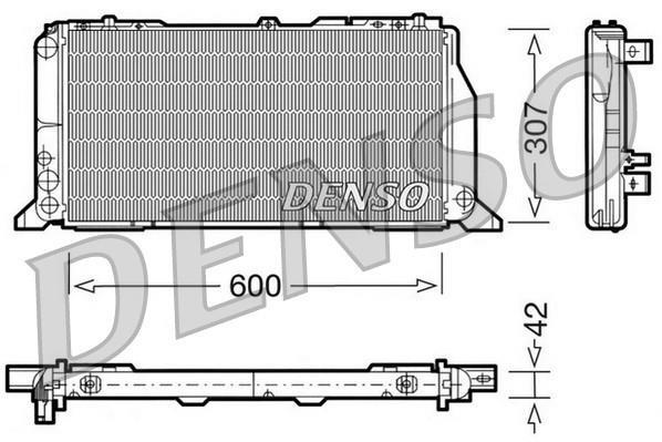 Radiateur moteur NIPPON PIECES SERVICES DRM02013 au meilleur prix - Oscaro