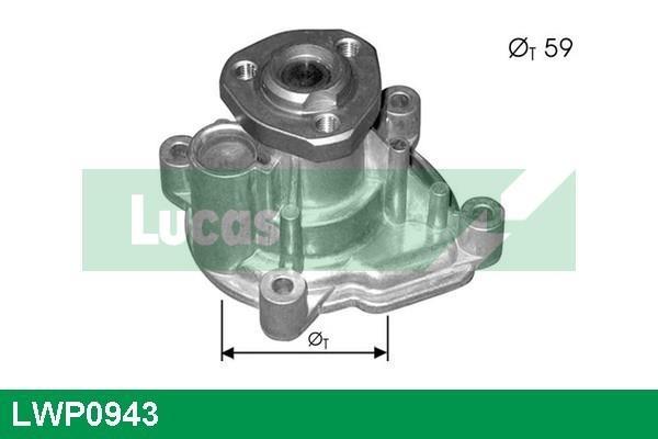 Pompe à eau Lucas LWP0943 au meilleur prix - Oscaro