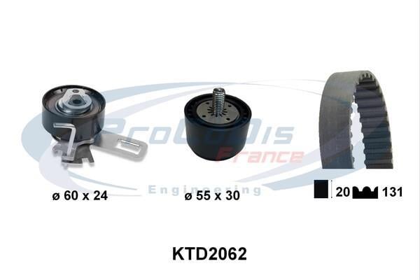 Kit de distribution PROCODIS FRANCE KTD2062 au meilleur prix - Oscaro