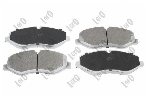 Jeu de 4 plaquettes de frein ABAKUS 231-01-307 au meilleur prix - Oscaro