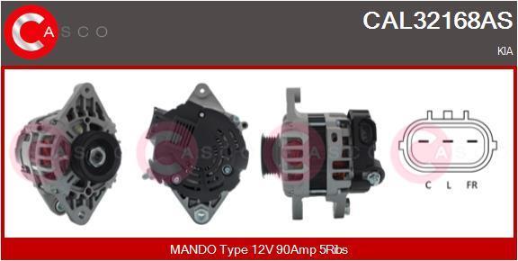 Alternateur CASCO SRL CAL32168AS au meilleur prix - Oscaro