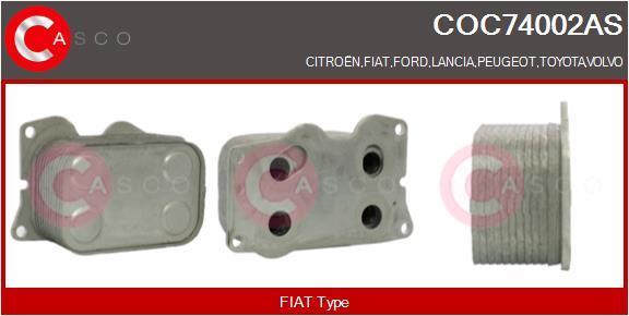 Radiateur d'huile moteur CASCO SRL COC74002AS au meilleur prix - Oscaro