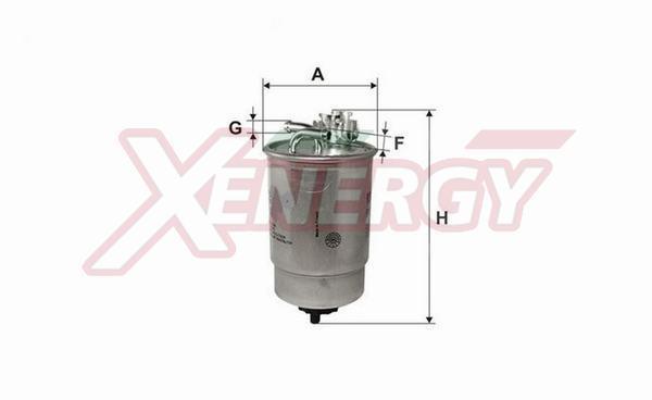 Filtre à carburant XENERGY X1510258 au meilleur prix - Oscaro