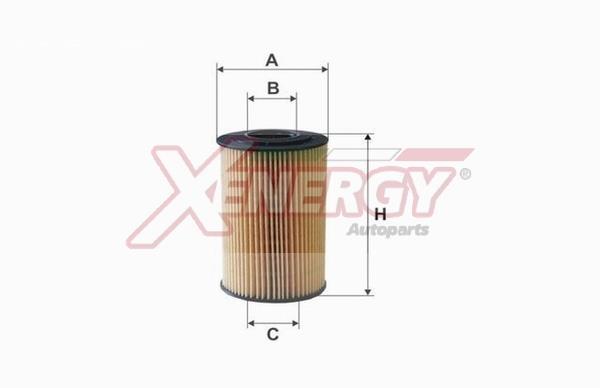Filtre à huile XENERGY X1596744 au meilleur prix - Oscaro