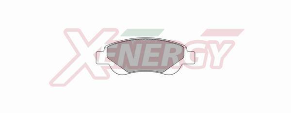 Jeu de 4 plaquettes de frein XENERGY X40942 au meilleur prix - Oscaro