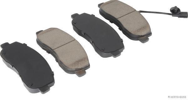 Jeu de 4 plaquettes de frein HERTH+BUSS JAKOPARTS J3601026 au meilleur ...
