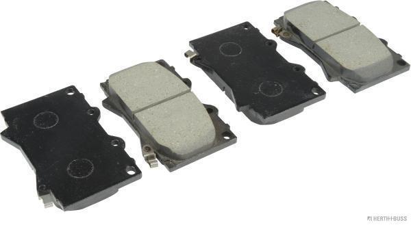 Jeu de 4 plaquettes de frein HERTH+BUSS JAKOPARTS J3602097 au meilleur ...