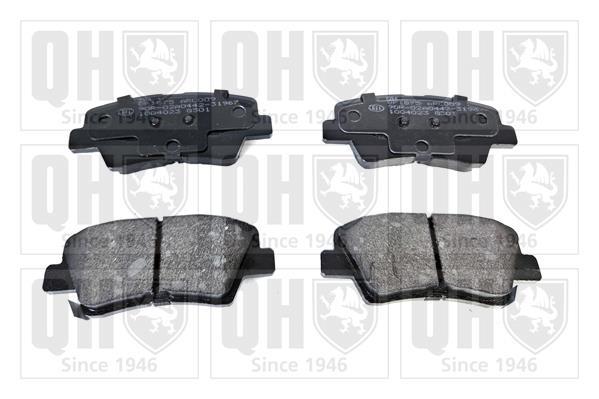 Jeu de 4 plaquettes de frein QUINTON HAZELL BP1875 au meilleur prix ...