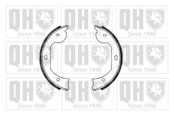 Juego de zapatas de frenos, freno de estacionamiento QUINTON HAZELL ...