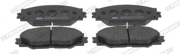 Jeu de 4 plaquettes de frein FERODO FDB4136W au meilleur prix - Oscaro
