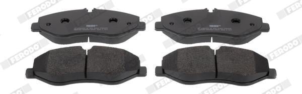 Juego de 4 pastillas de freno FERODO FVR4375 al mejor precio - Oscaro