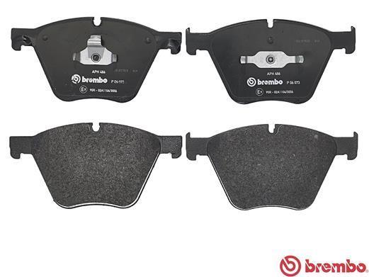 Jeu de 4 plaquettes de frein BREMBO P 06 073 au meilleur prix - Oscaro