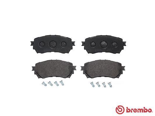 Jeu de 4 plaquettes de frein BREMBO P 49 048 au meilleur prix - Oscaro