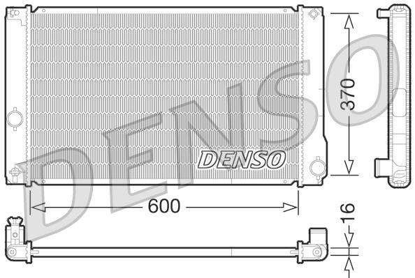 Radiateur moteur DENSO DRM50076 au meilleur prix - Oscaro