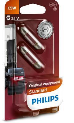 Lámpara PHILIPS 2 C5W Festoon - 13844B2 al mejor precio - Oscaro