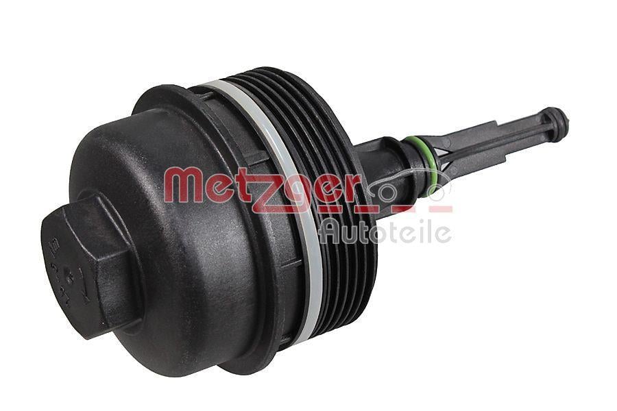 Couvercle, boîtier du filtre d'huile METZGER 2370105 au meilleur prix ...