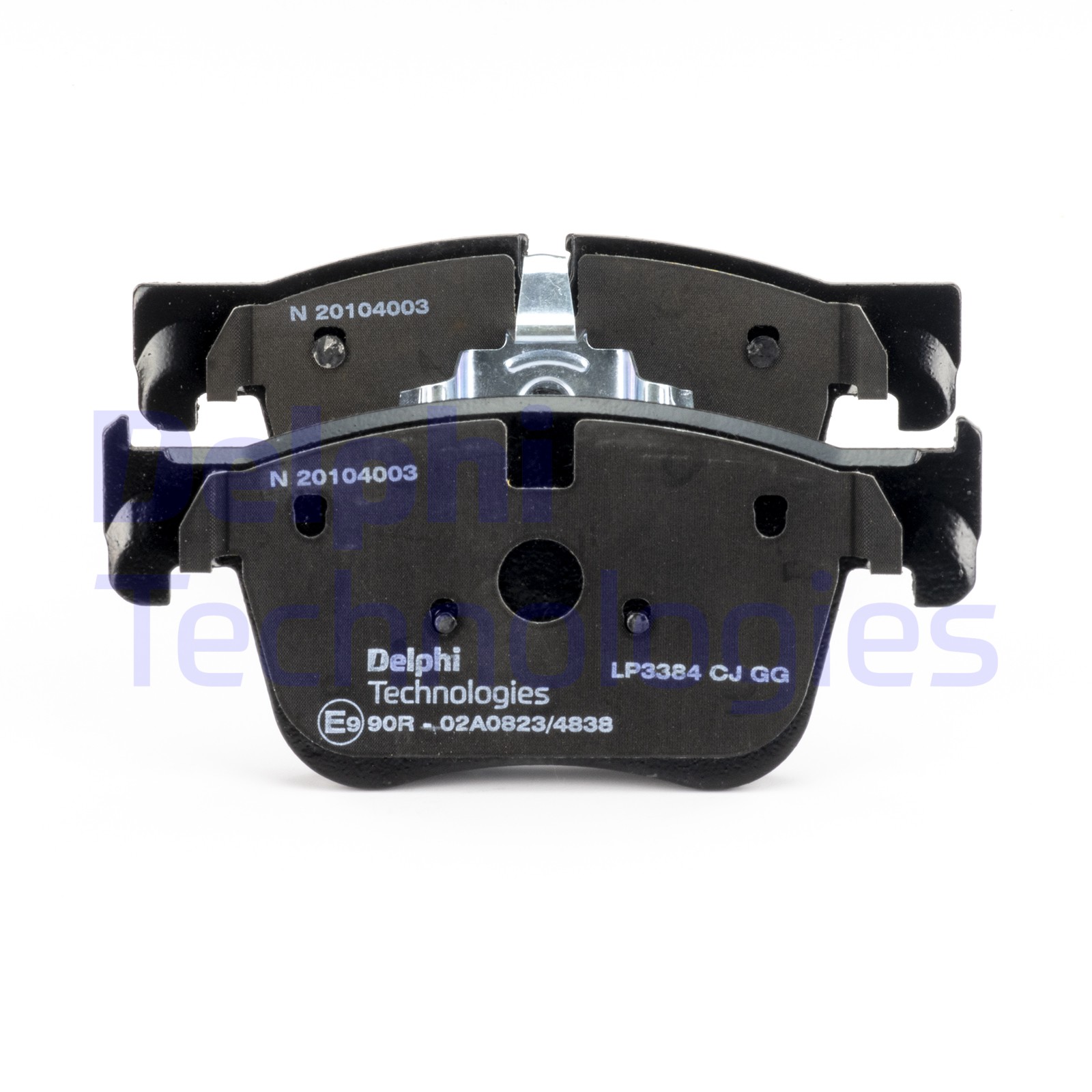 Juego de 4 pastillas de freno DELPHI LP3384 al mejor precio - Oscaro