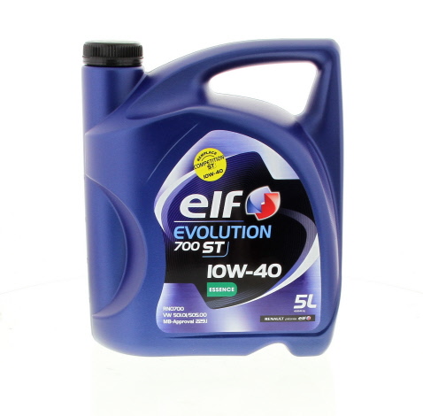 Aceite de motor ELF EVOLUTION 700 ST 10W-40 5L - ref. 214118 al mejor ...