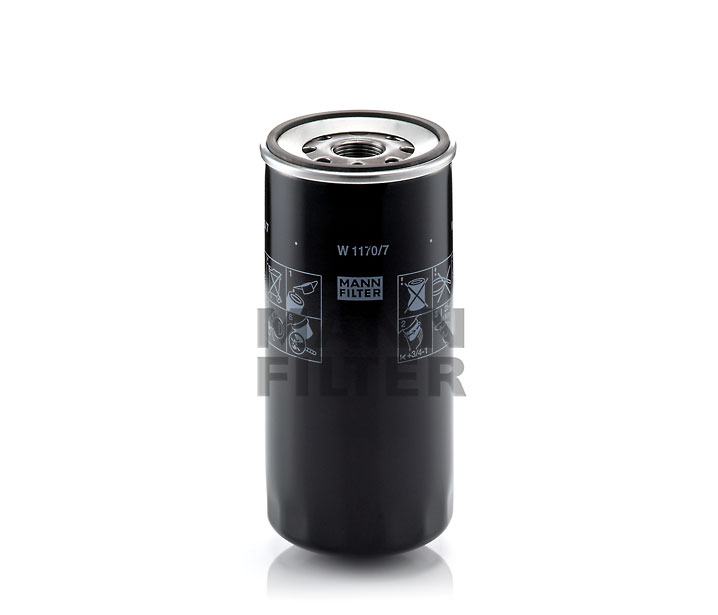 Filtre à huile MANN-FILTER W 1170/7 au meilleur prix - Oscaro