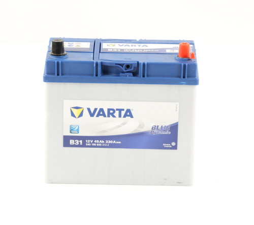 Batterie (de voiture) VARTA 45 Ah - B31 - ref. 5451550333132 au meilleur prix - Oscaro