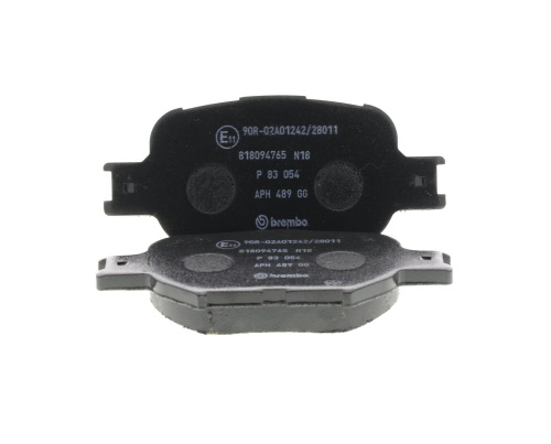 Jeu de 4 plaquettes de frein BREMBO P 83 054 au meilleur prix - Oscaro