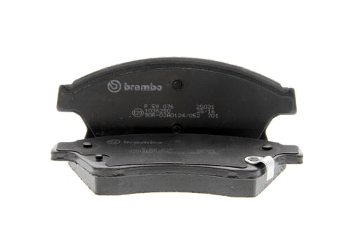 Jeu de 4 plaquettes de frein BREMBO P 59 076 au meilleur prix - Oscaro