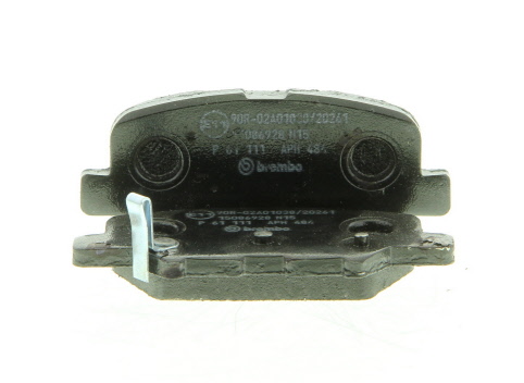 Jeu de 4 plaquettes de frein BREMBO P 61 111 au meilleur prix - Oscaro