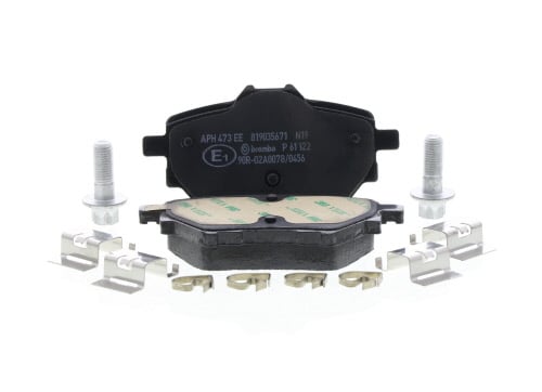 Jeu de 4 plaquettes de frein BREMBO P 61 122 au meilleur prix - Oscaro