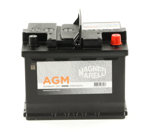 Batterie (de voiture) MAGNETI MARELLI 60 Ah - AGM60R - ref ...