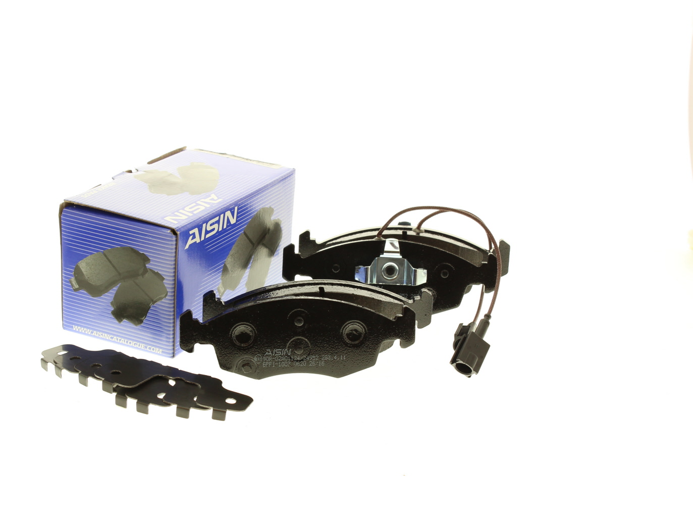 Jeu de 4 plaquettes de frein AISIN BPFI-1007 au meilleur prix - Oscaro