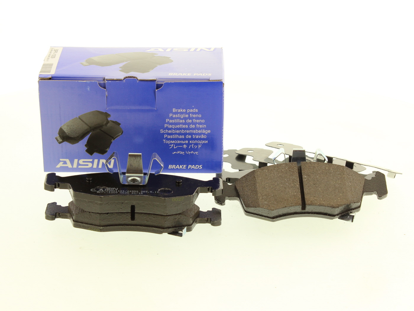 Jeu de 4 plaquettes de frein AISIN BPFI-1009 au meilleur prix - Oscaro