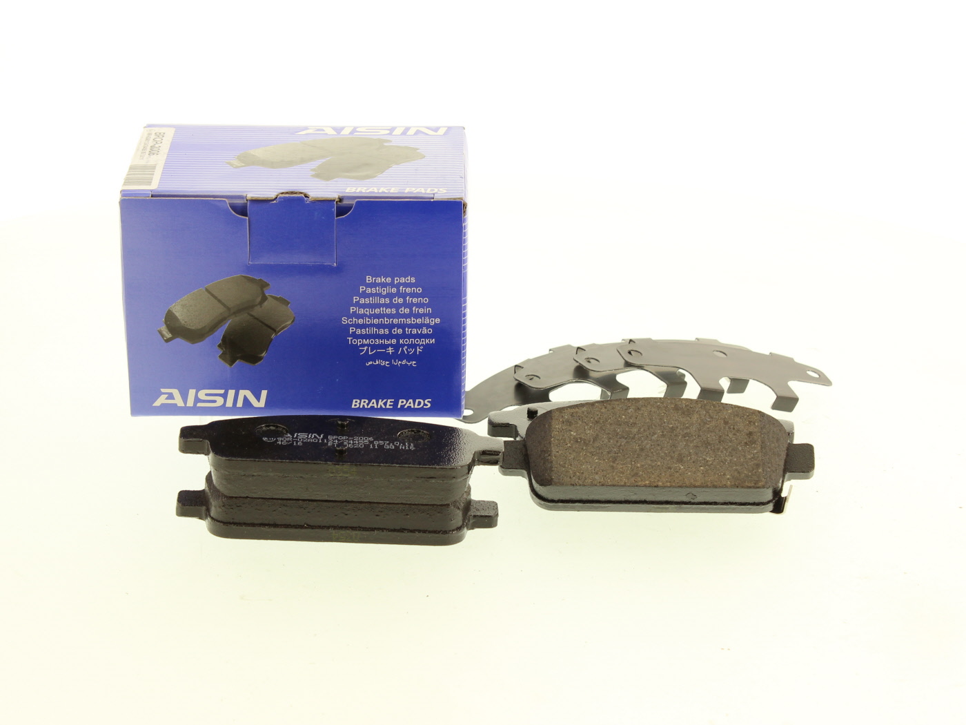 Jeu de 4 plaquettes de frein AISIN BPOP-2006 au meilleur prix - Oscaro